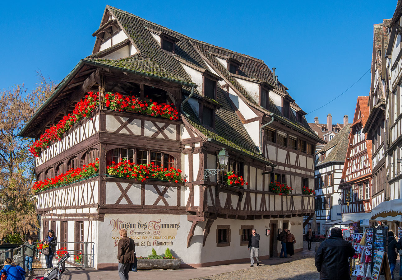 Visite guidée à Strasbourg - Les maisons à colombages